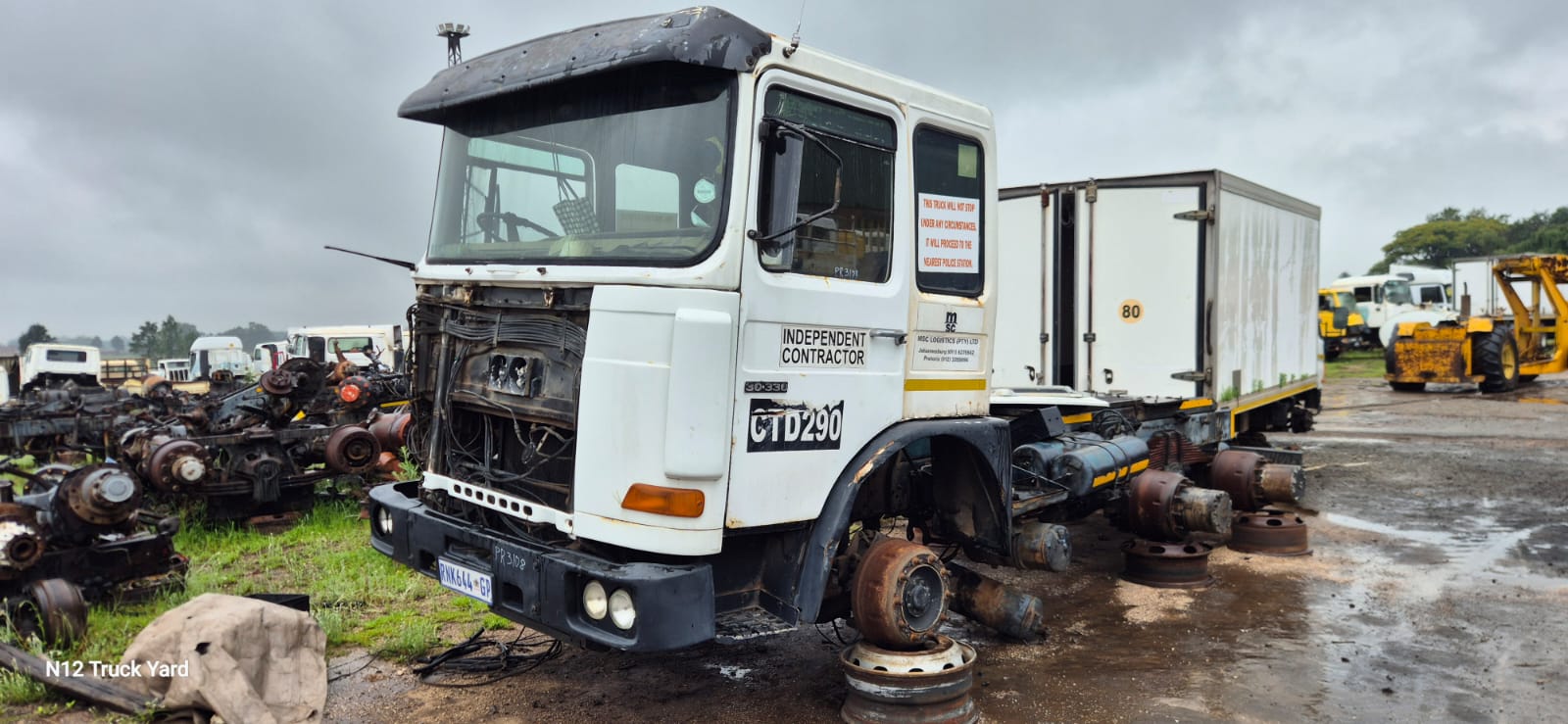 MAN 30.330 STRIPPING – N12 Truck Yard